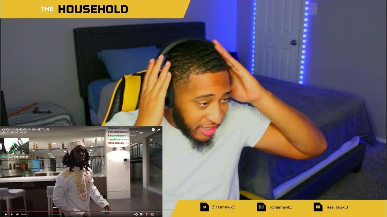 Ree Hawk Reacts To Kai Cenat Mafiathon House Tour Youtube