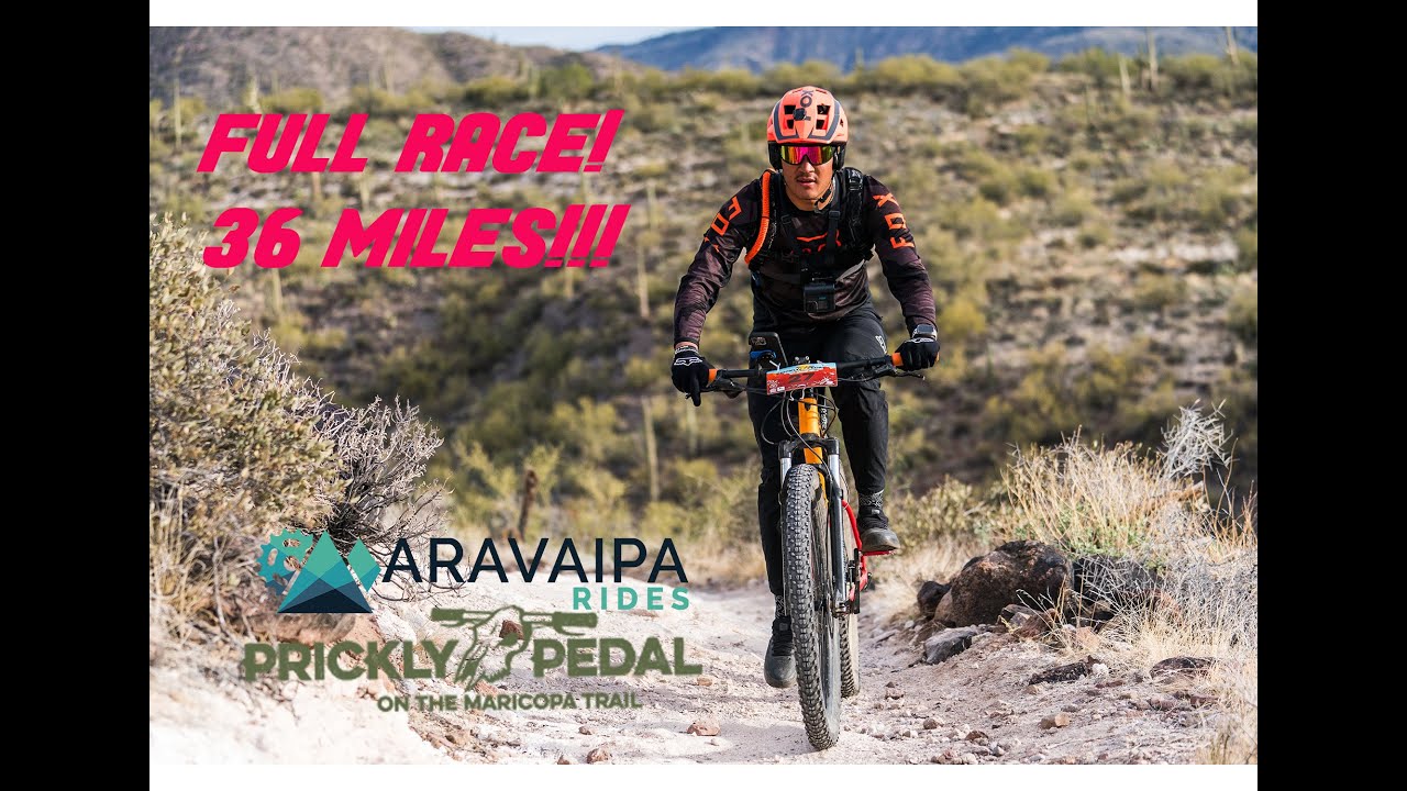FULL RACE 36 MILES!! || 2024 Prickly Pedal || Aravaipa Rides - YouTube