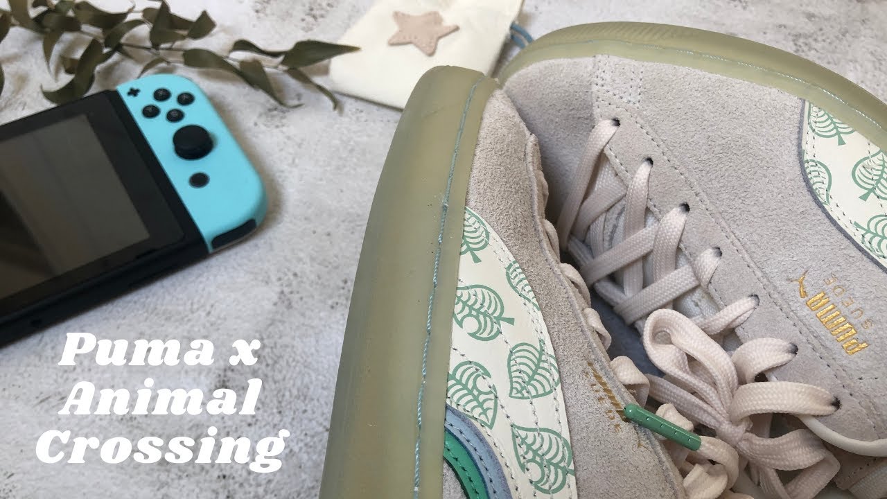 Puma x Nintendo Animal Crossing Collaboration - YouTube