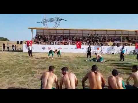 Muş'lu güreşçiler den  yağlı güreş #ahlat#