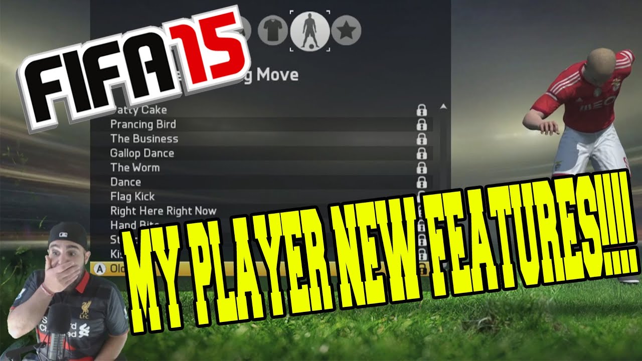 FIFA 15 NEW FEATURES - PLAYER CREATION - YouTube
