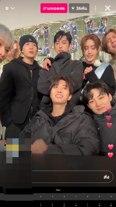 Got7 liveสด 11th Birthday Party #got7 #mark #bambam #jackson #youngjae ...