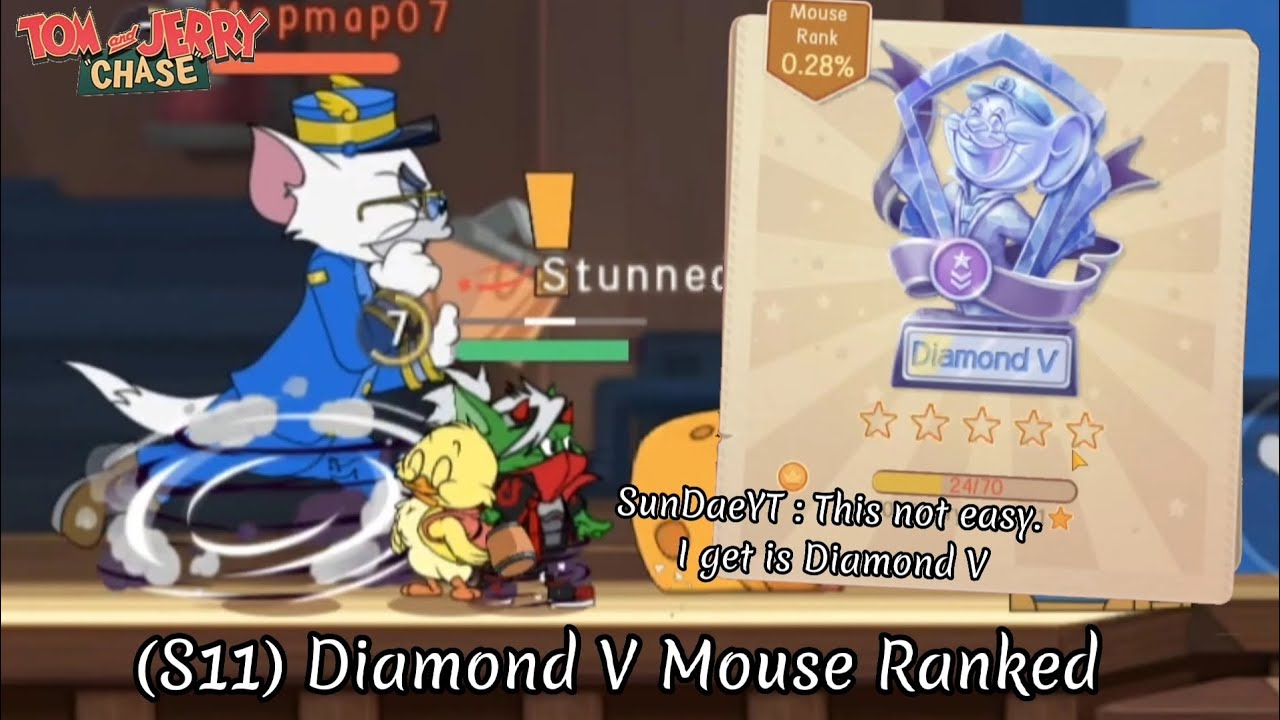 [Tom And Jerry Chase | 猫和老鼠手游] (S11) Diamond V Mouse Ranked | This not ...
