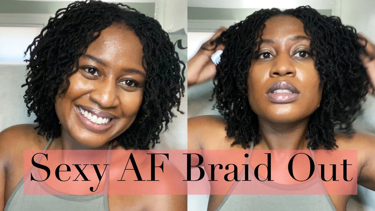Loc Braid Out | Sisterlocks - YouTube