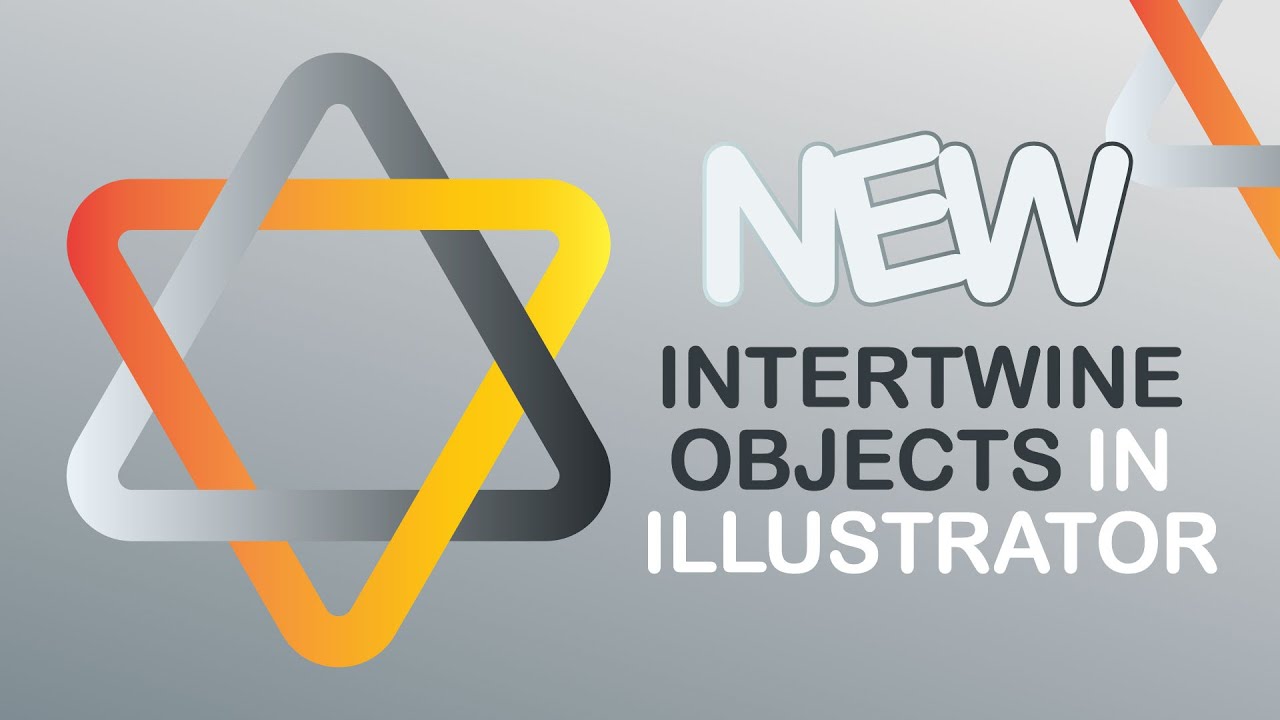 Intertwine Objects in Illustrator - Make an Interlocking Shape - हिन्दी ...