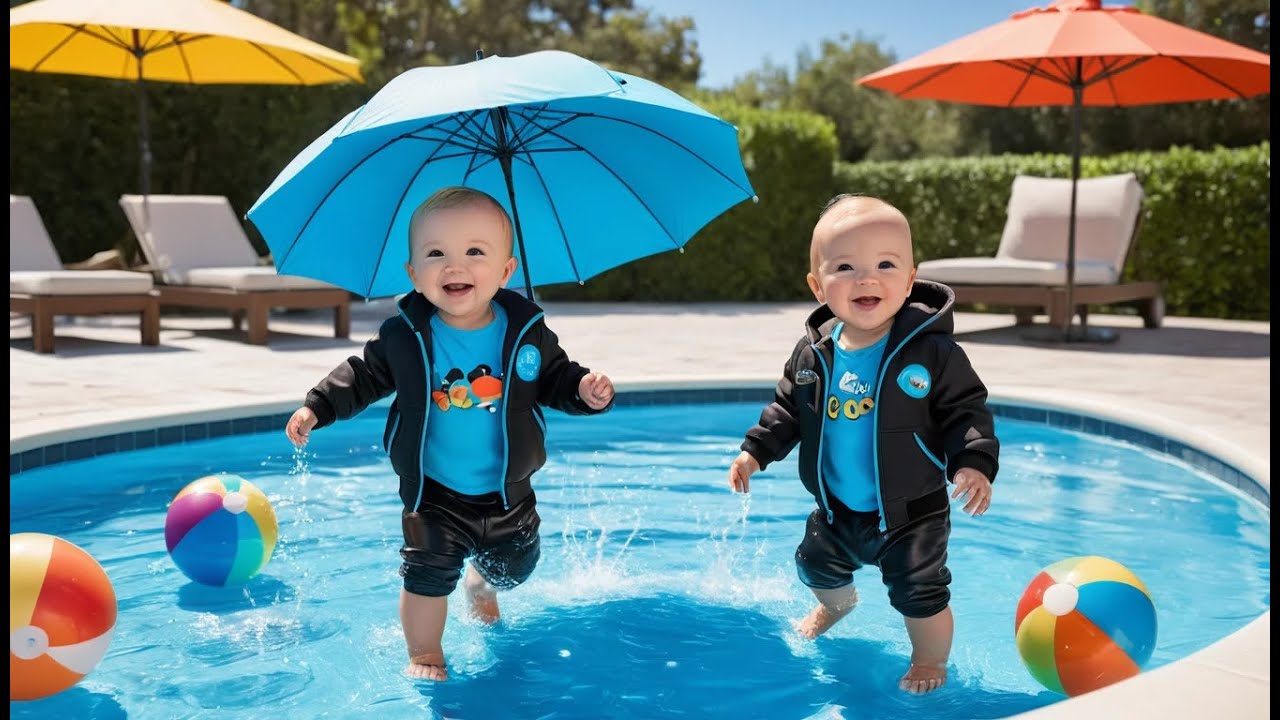 Go Swimming – Pool Splash Song – Fun Water Rhyme & Learning Song for ...