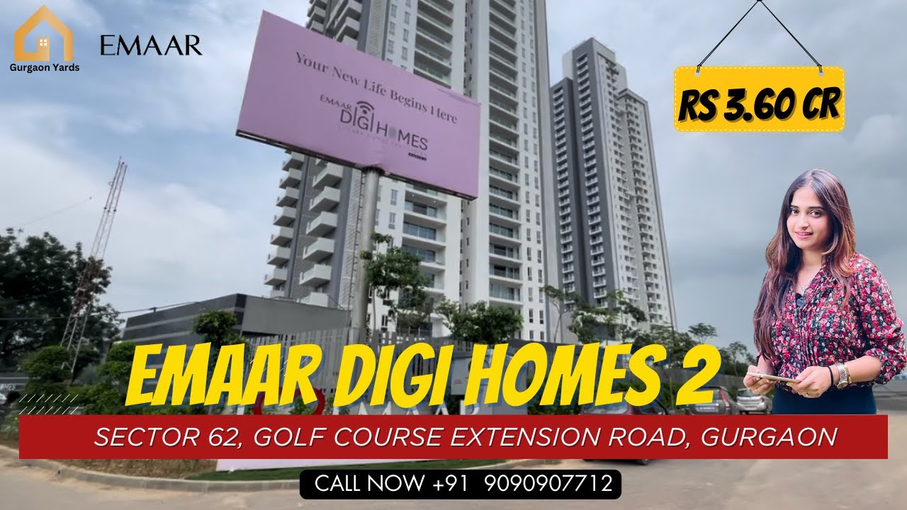 Emaar Digi Homes 2: Luxury Living Redefined | Sector 62, Gurgaon - YouTube