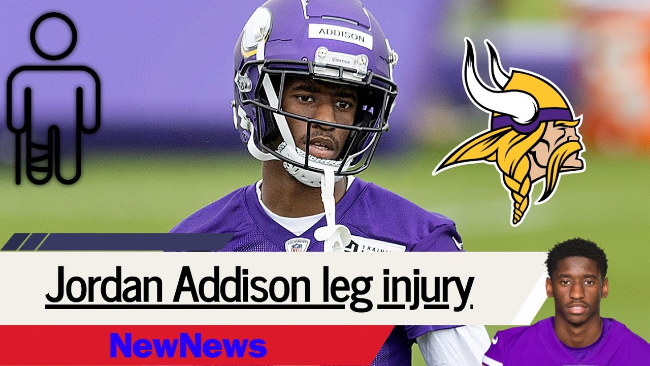 Vikings WR Jordan Addison Carted Off After Apparent Leg Injury in ...