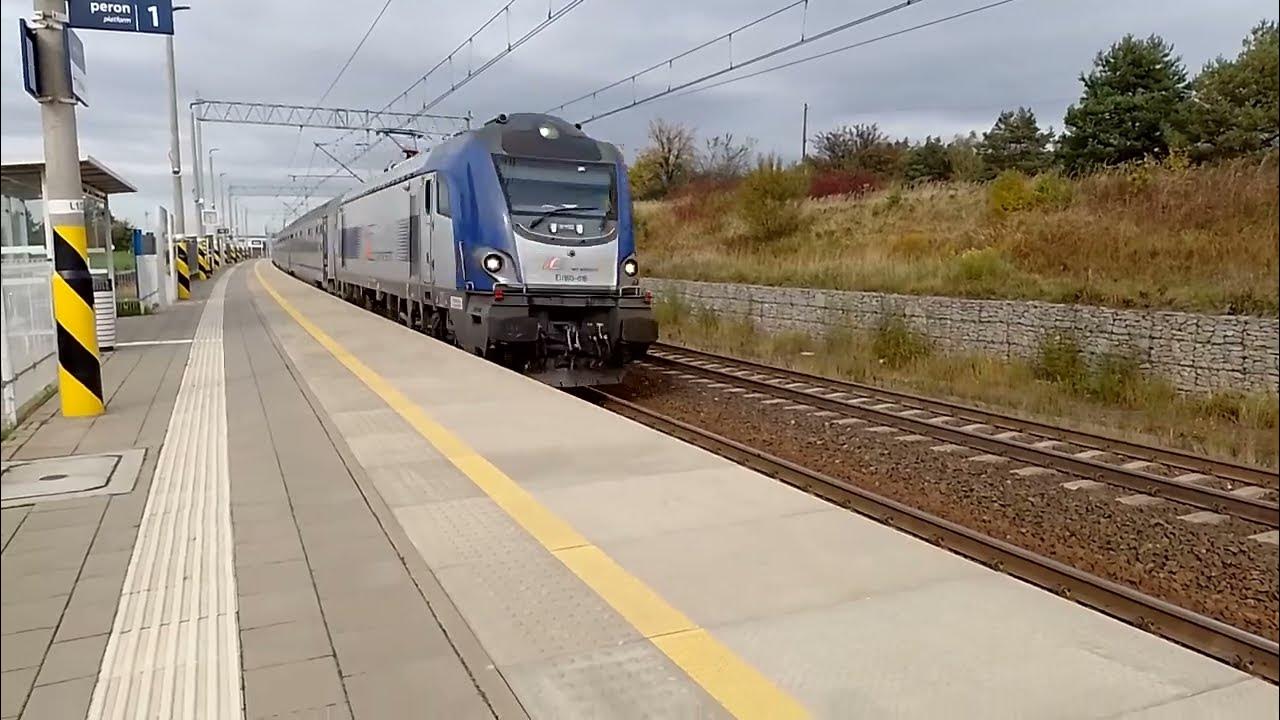 EU160-016 z IC Siemiradzki pędzi do Przemyśla | PKP Balin z @kolejarzzmalopolski - YouTube