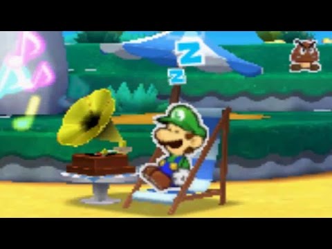 Mario & Luigi: Paper Jam - Where is Paper Luigi? - YouTube