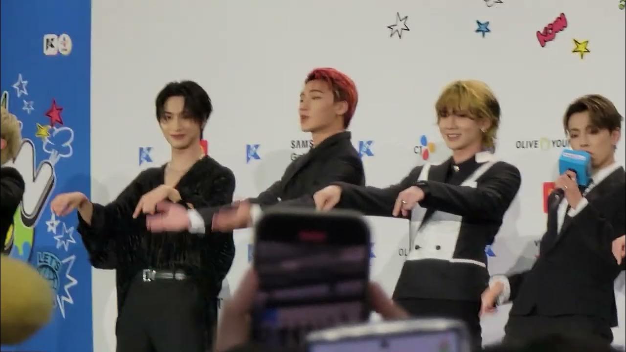 Ateez 에이티즈 at Red Carpet at Kcon LA 2023 Day 2 - YouTube