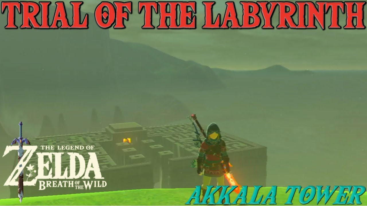 Trial of the Labyrinth (Shrine Quest) - Zelda: Breath of the Wild - YouTube