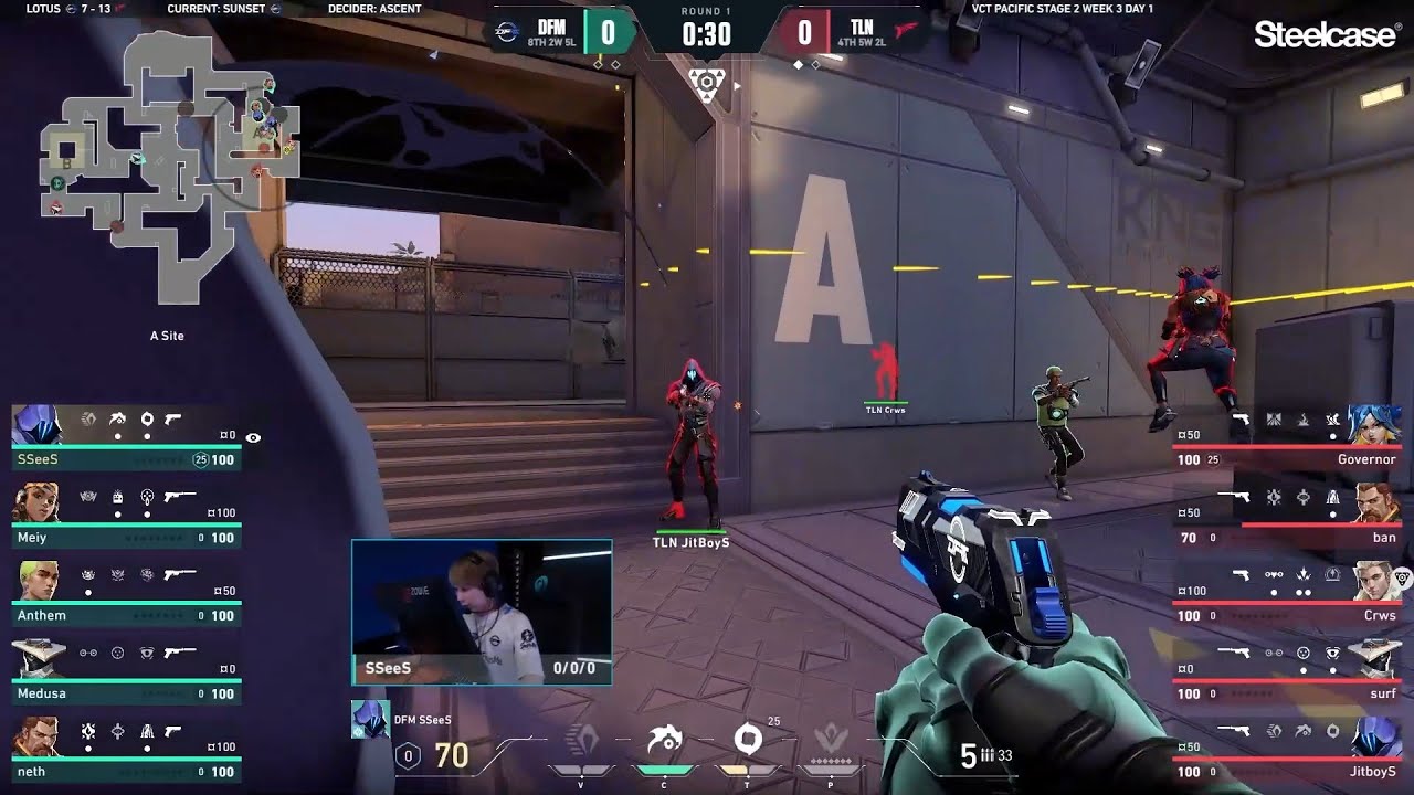 TLN Governor Aces Against DFM | VCT Valorant Stage 2 Pacific - YouTube