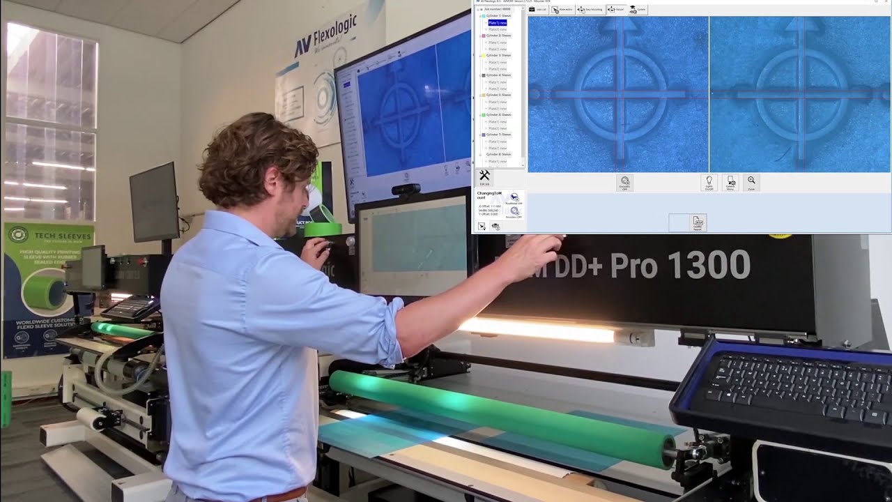 Semi-automatic mounting with the MOM DD+ Pro mounter | AV Flexologic ...