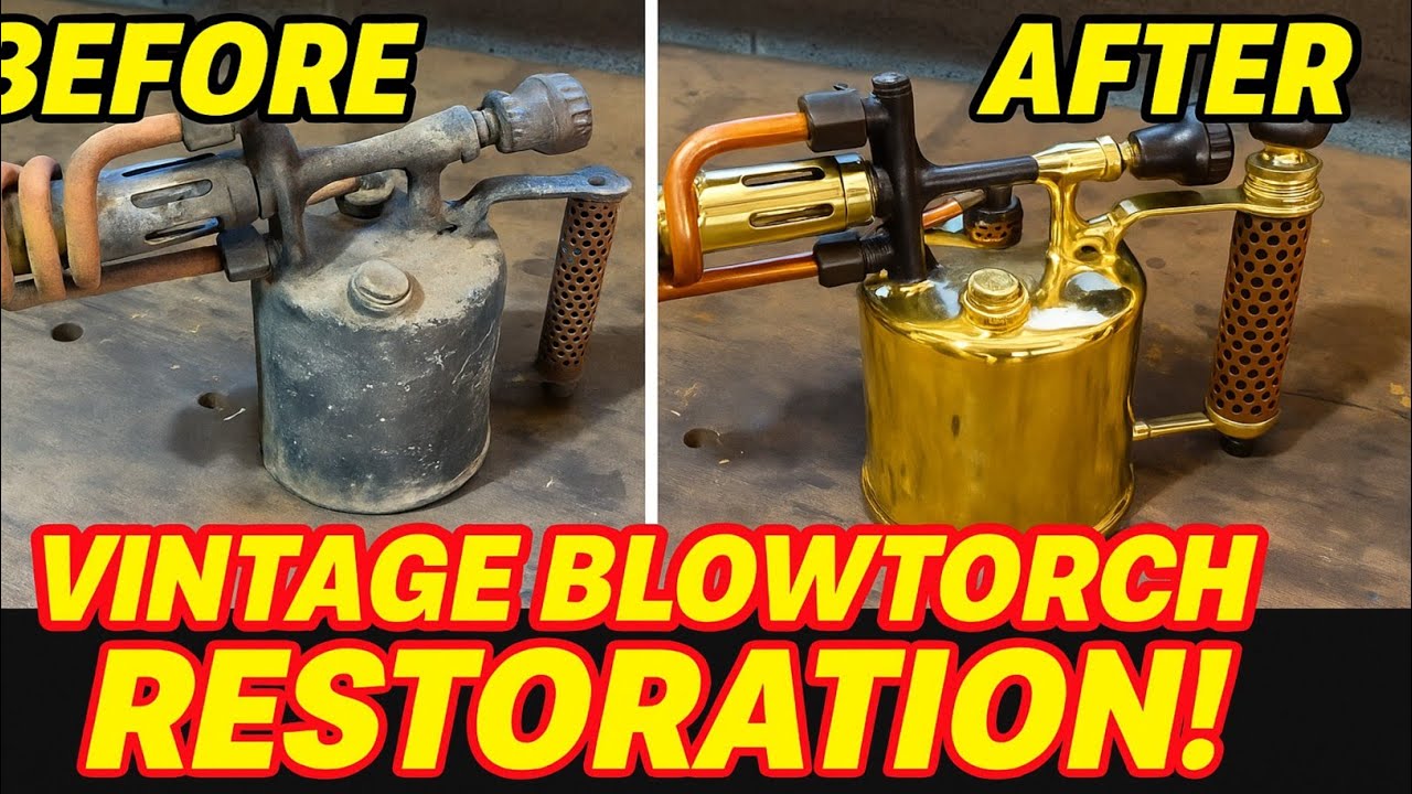 100-Year-Old Blowtorch RESTORED to Original Glory 🧰🔥 | Satisfying ...