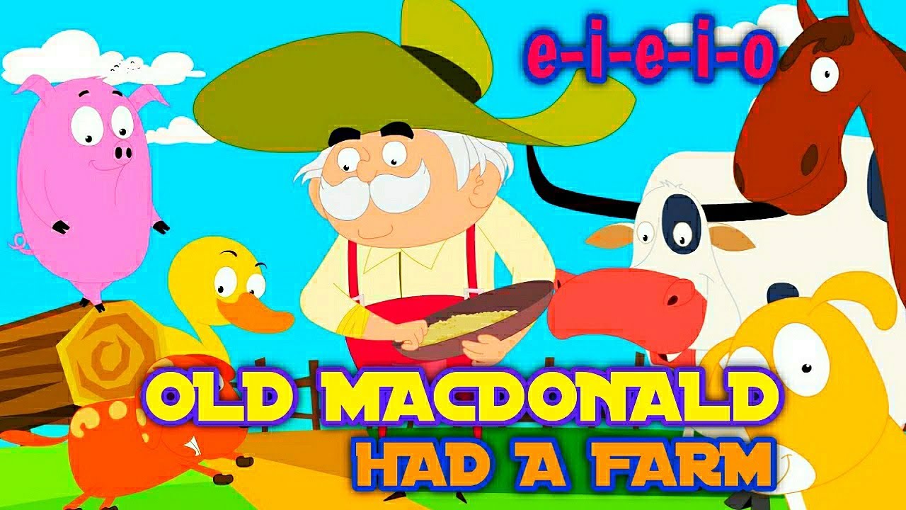 Old MacDonald Had A Farm | Old MacDonald Song | Nursery rhymes | Kids ...