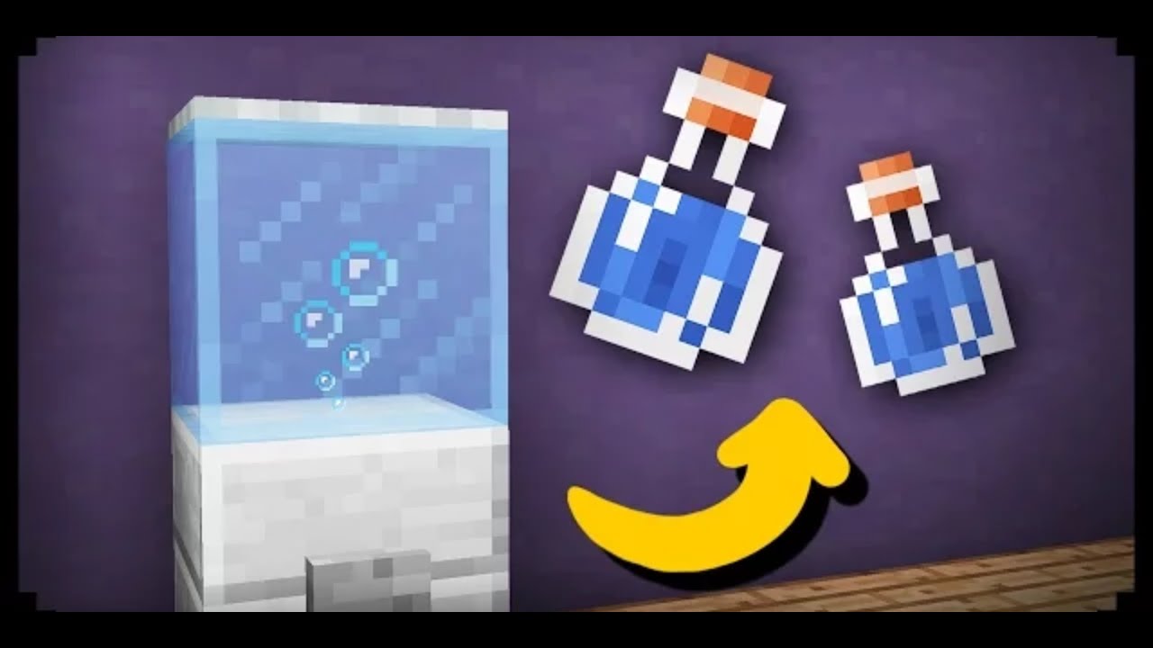 CÁCH ĐỂ LÀM MỘT MÁY LỌC NƯỚC TRONG MINECRAFT *HOW TO MAKE A WORKING ...