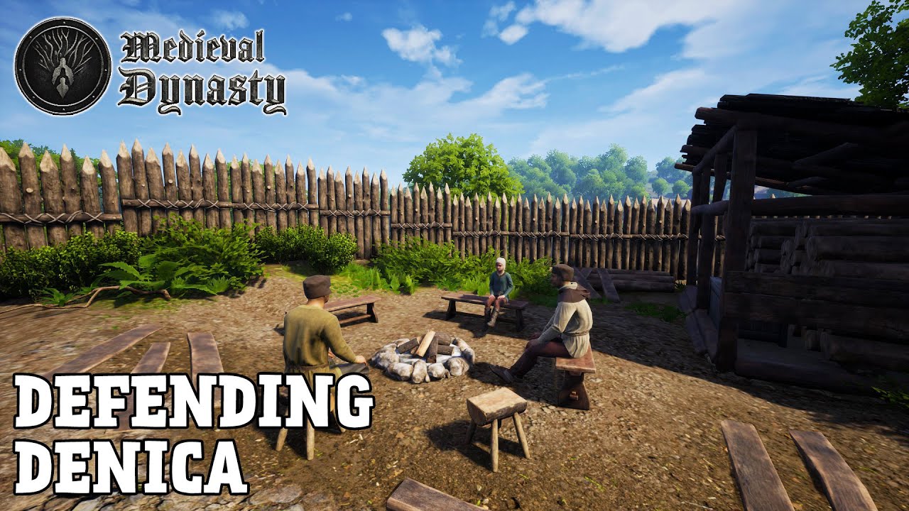 Defending Denica from Wolves | Medieval Dynasty Gameplay | Part 3 - YouTube