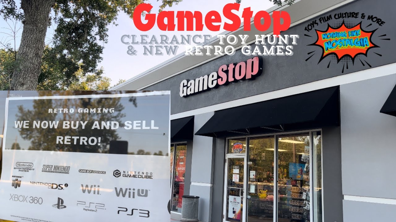 GameStop (Toy Hunt) now takes RETRO GAMES 🤯 - YouTube