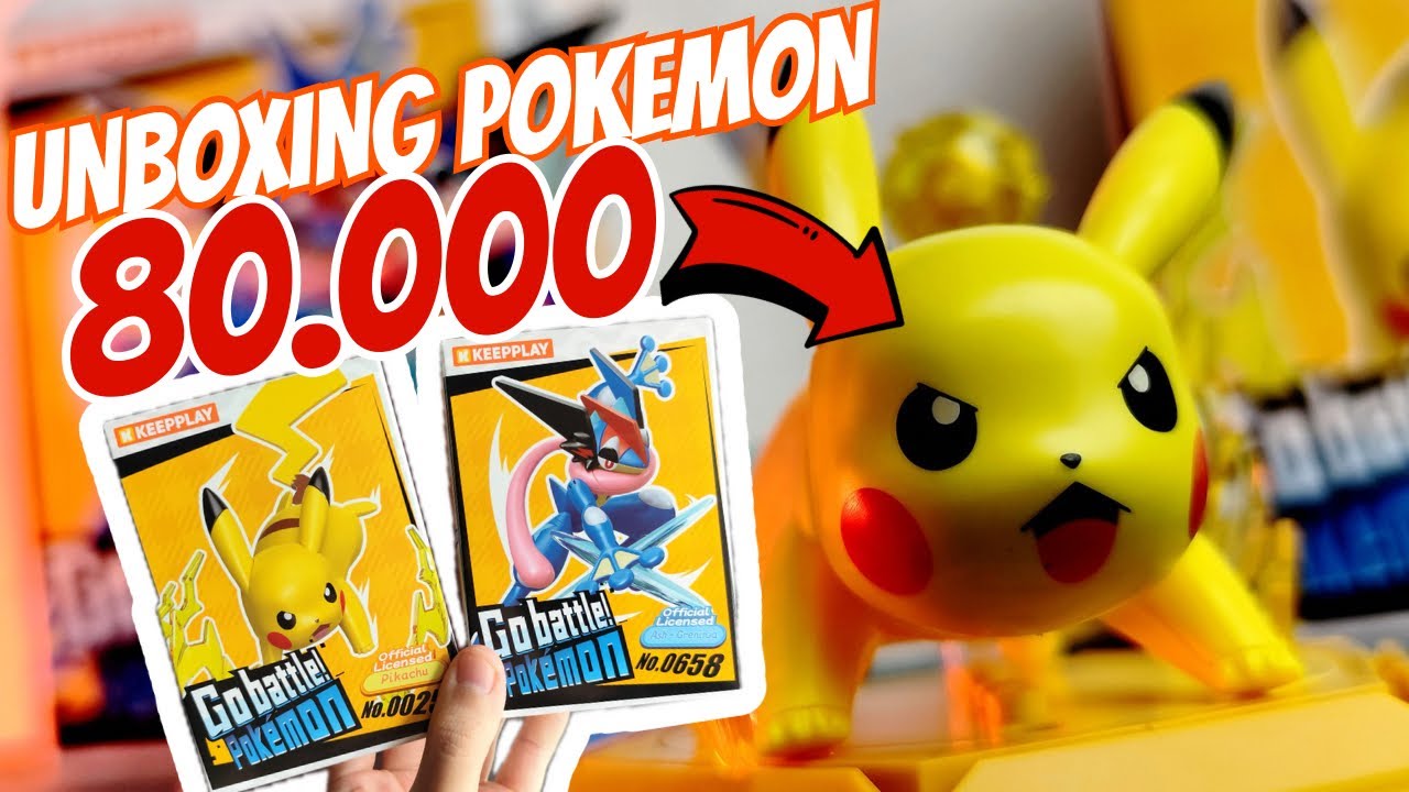 WORTH IT atau SKIP | UNBOXING figure POKEMON, PIKACHU & ASH GRENINJA by ...