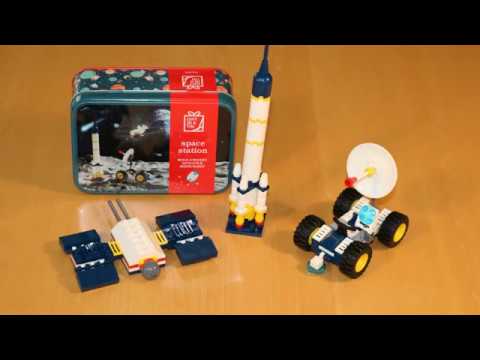 SPACE STATION BUILDING KIT! - YouTube