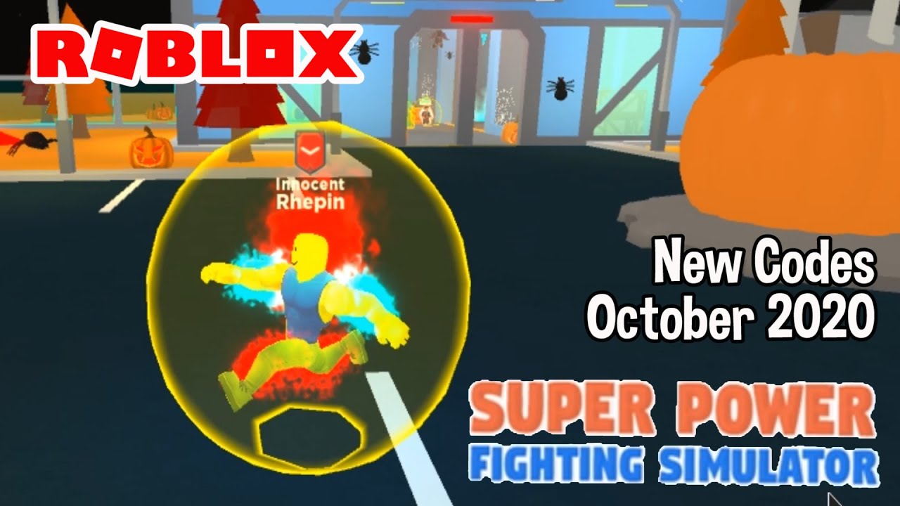 Roblox Super Power Fighting Simulator New Codes October 2020 - YouTube