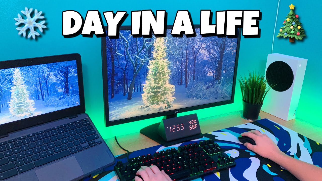 A Day In The Life Of A 15 Year Old YouTuber On Christmas Break! - YouTube