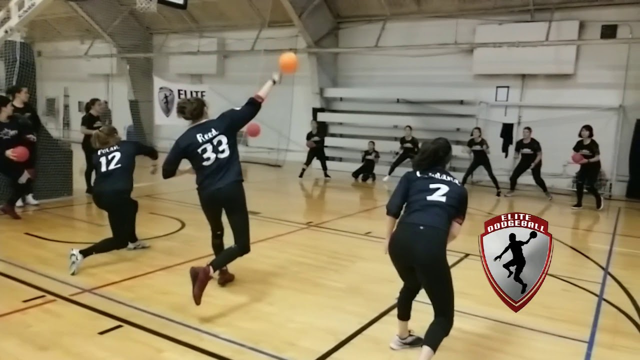 Elite Dodgeball - LoveTap v Invasion (2018 West Series, Portland) - YouTube