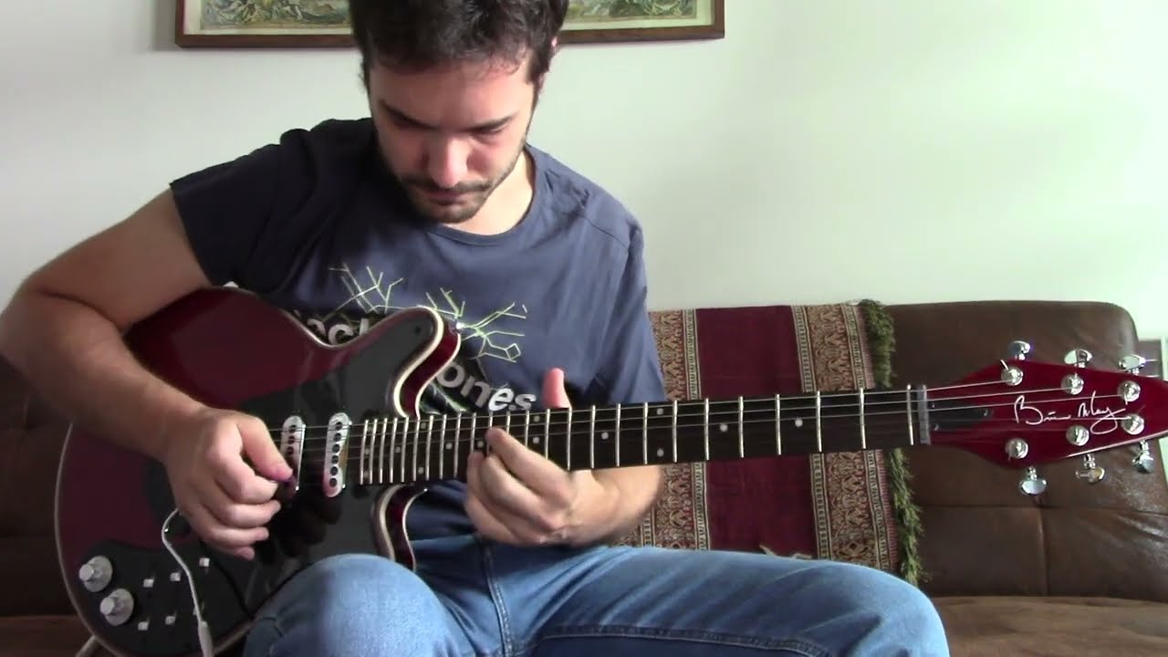 Queen. Let Me Live - Guitar Solo - Brian May Amplitube, Red Special ...