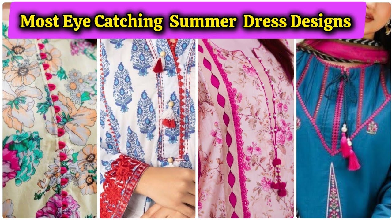 Beautiful Dress Design Ideas | Most Beautiful Neck Designs Ideas. - YouTube