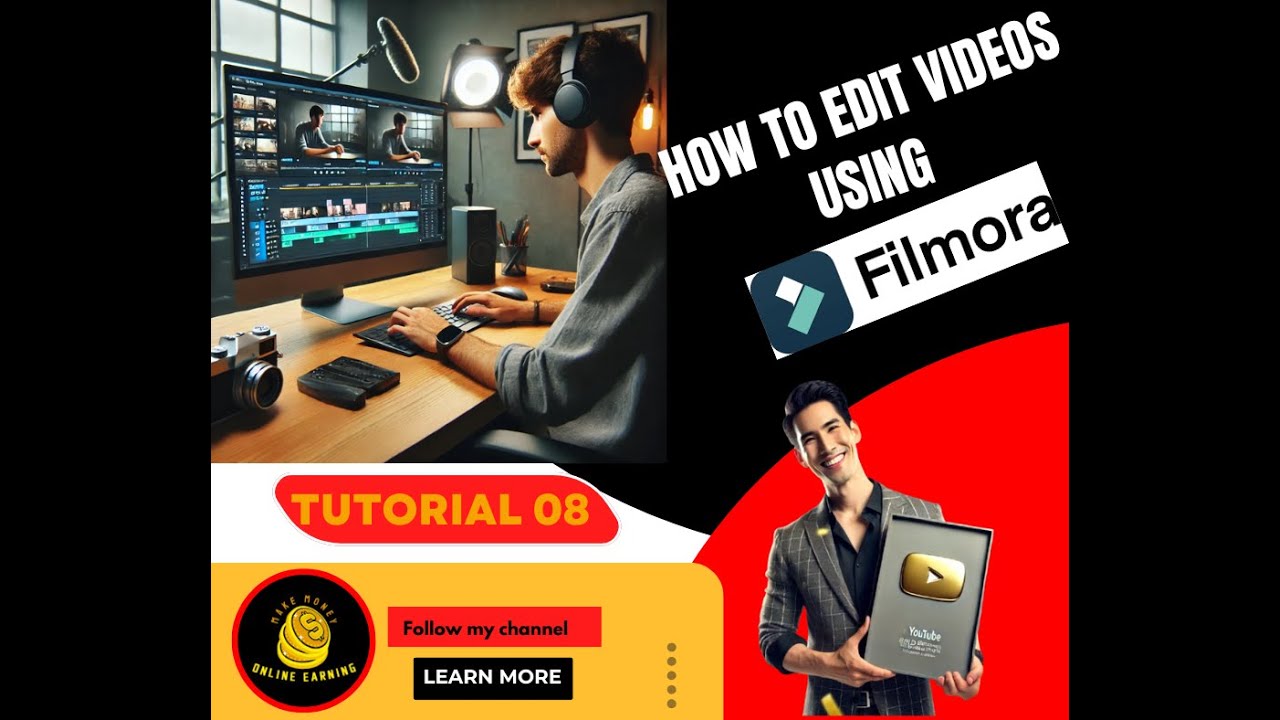 YouTube #08 | How to Edit a Cinematic Video in Filmora | QUICK START ...