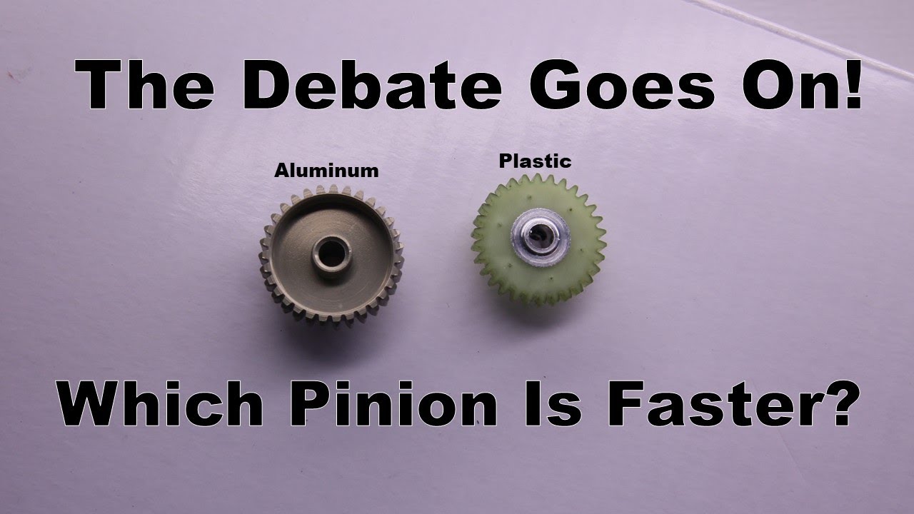 Plastic Pinion vs Aluminum Pinion. Is There A Difference? - YouTube