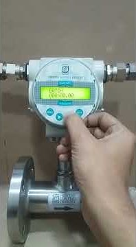 Flowmeter with Batch controller - YouTube