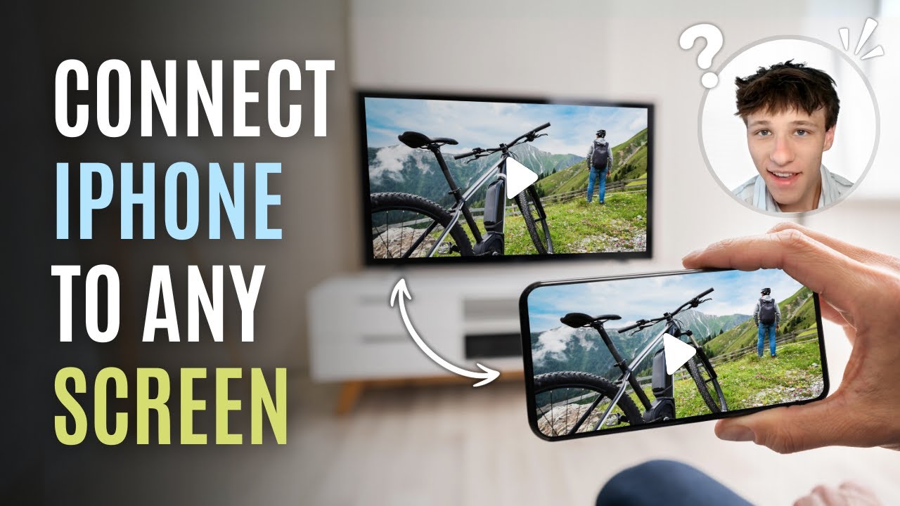 How to Connect Your iPhone to a Monitor or TV - YouTube