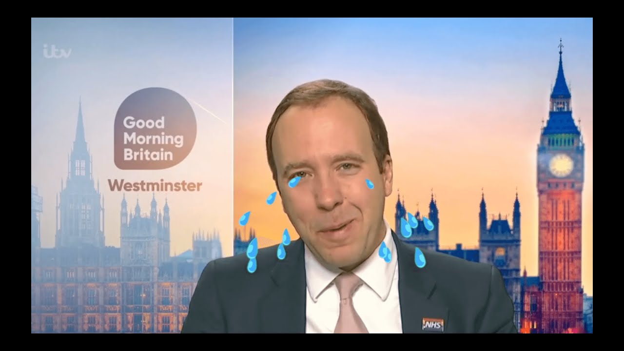 Matt Hancock - "Crying?" - YouTube