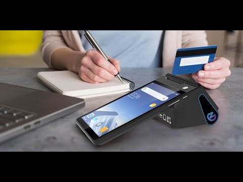 8 Inch POS Terminal Z108 - YouTube