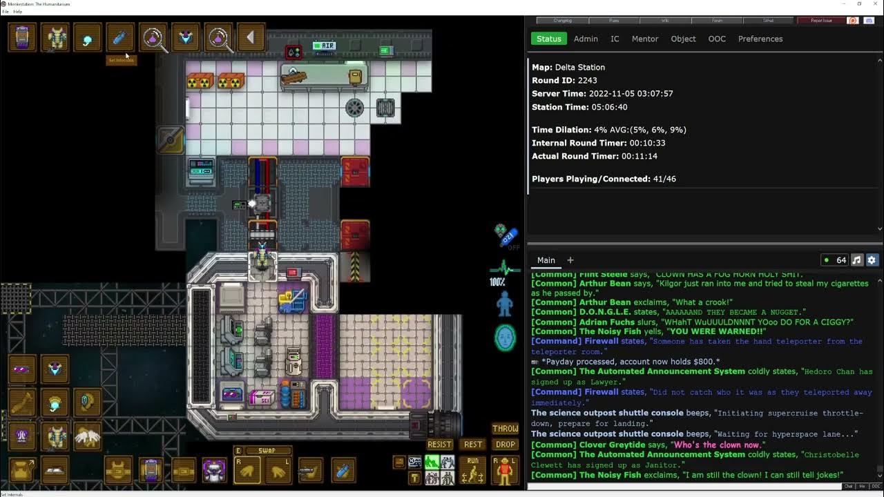 SS13 Monkestation The Exploration went to far as a Research Director! WE FOUND HONKMOTHER - YouTube