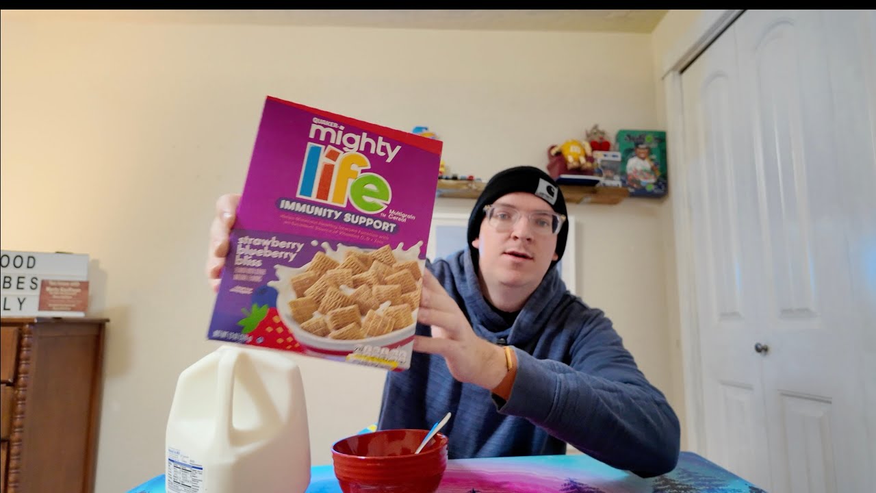 Mighty Life immune boost breakfast cereal review - YouTube