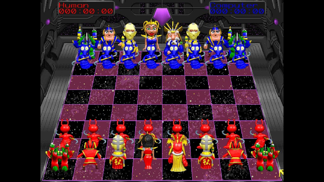 BATTLE CHESS 4000 1992 (2025)- 🔴RED LONGPLAY - YouTube