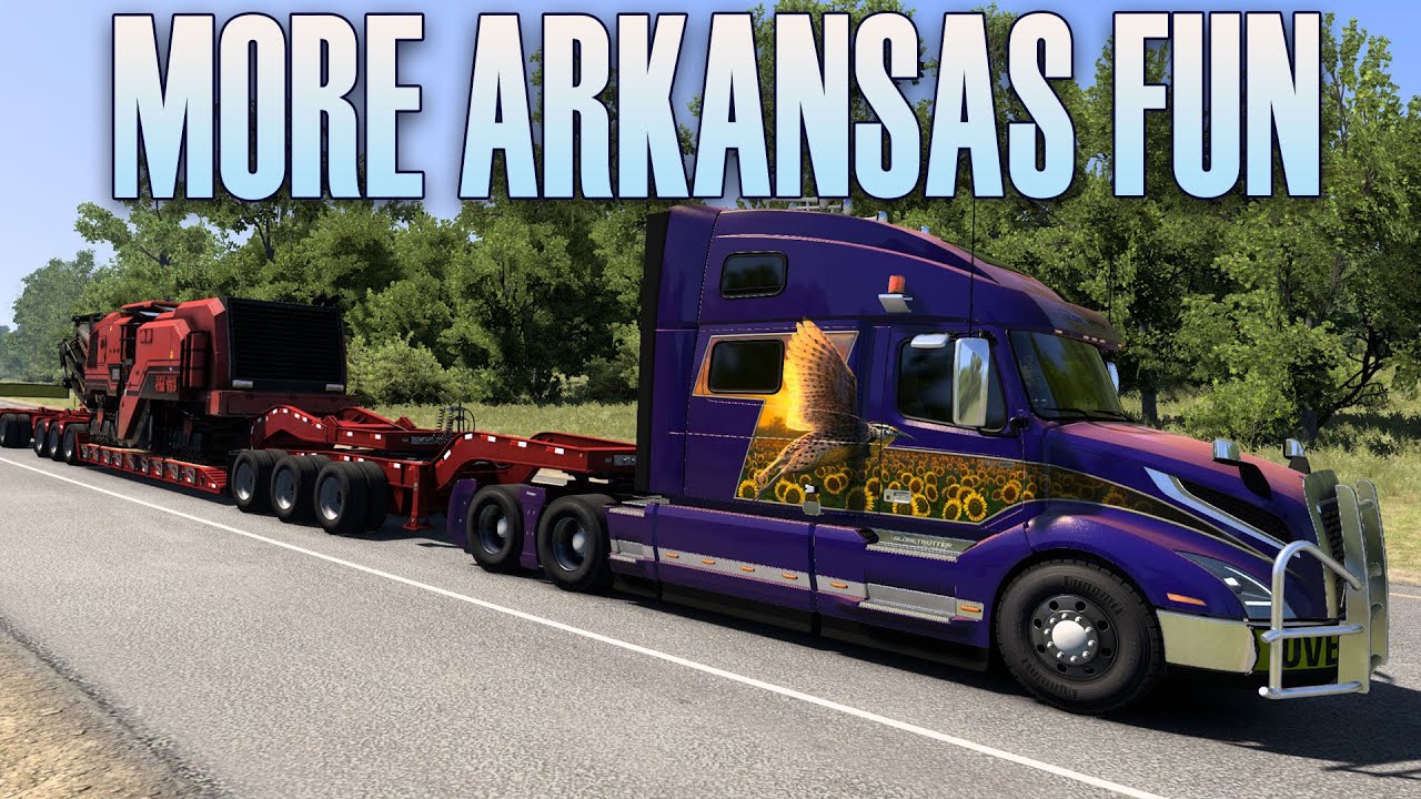 ATS | More Arkansas Fun | American Truck Simulator | Arkansas DLC ...