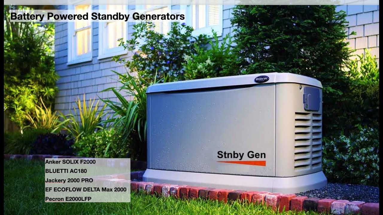 The Bluetti AC180 Battery Powered Standby Generator - YouTube