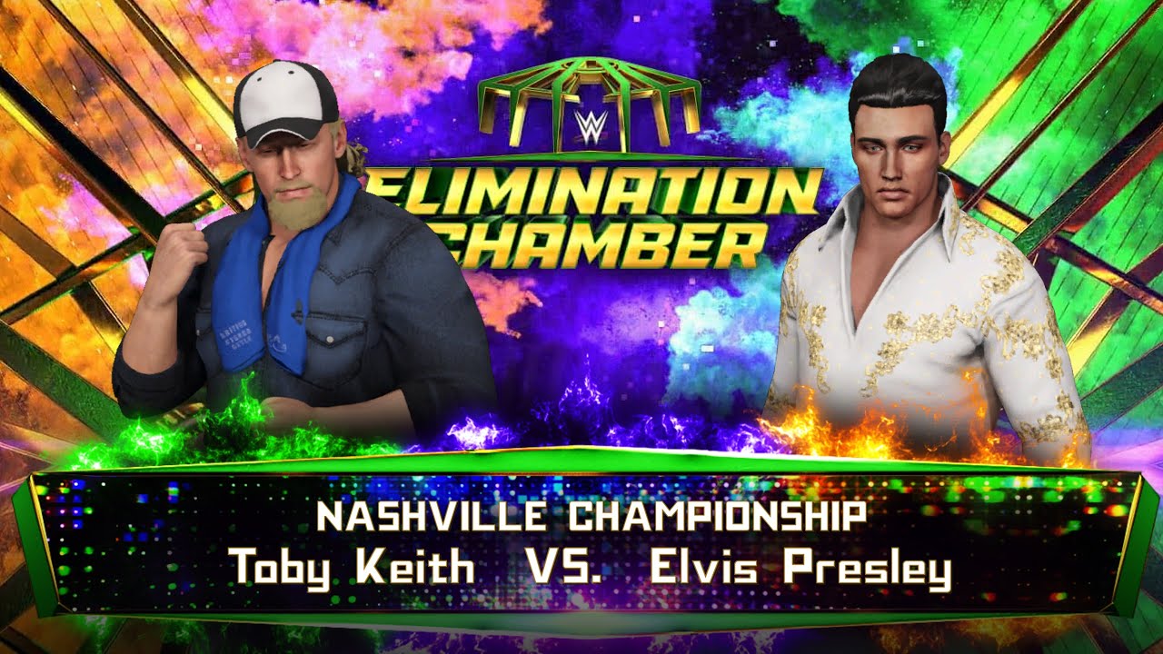 Toby Keith vs Elvis | Last Man Standing | WWE 2K23 - YouTube