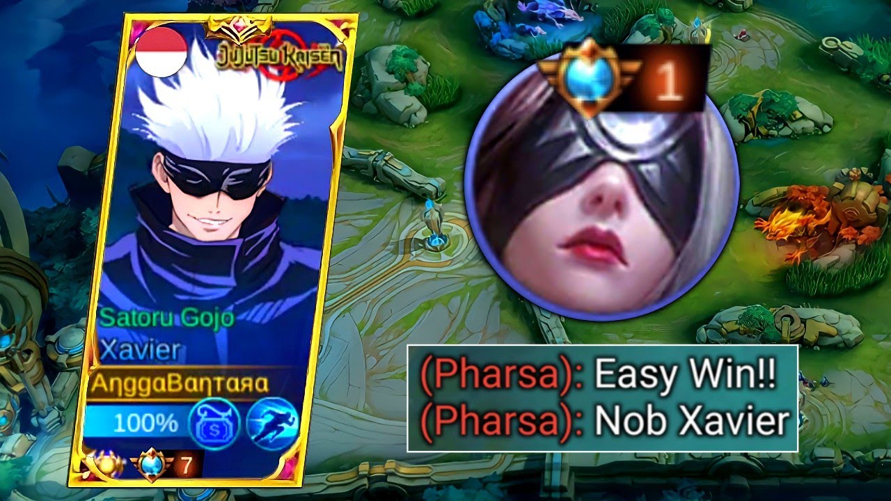 XAVIER TUTORIAL | HOW TO COUNTER PRO USER PHARSA IN SOLO RANKED WITH HERO XAVIER | MOBILE ...