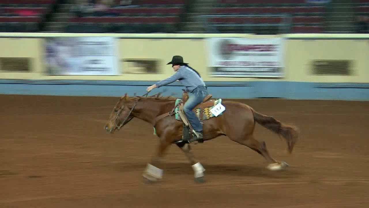 Mitzi Duke Chicks Dig Mountain Men Futurity 2nd Go #132 - YouTube