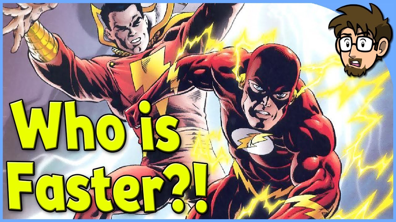 Theory Is The Flash Faster Than Shazam Captain Marvel YouTube theory-is-the-flash-faster-than-shazam-captain-marvel-youtube