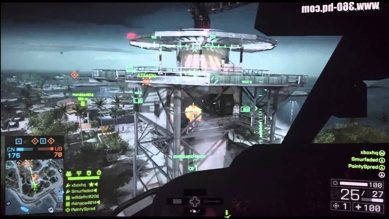 Battlefield 4 (BF4) PARACEL STORM Xbox 360 Conquest Gameplay [21-7 ...