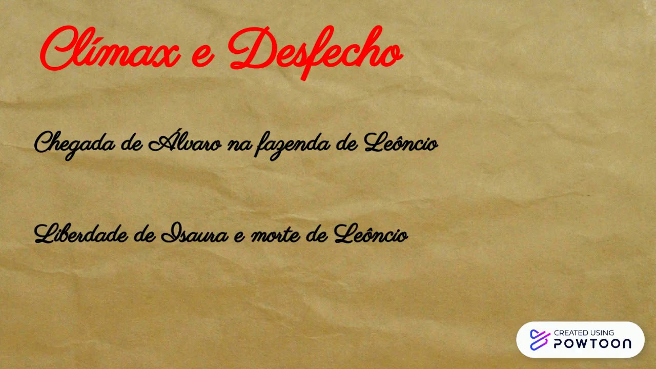 Clímax e desfecho - YouTube