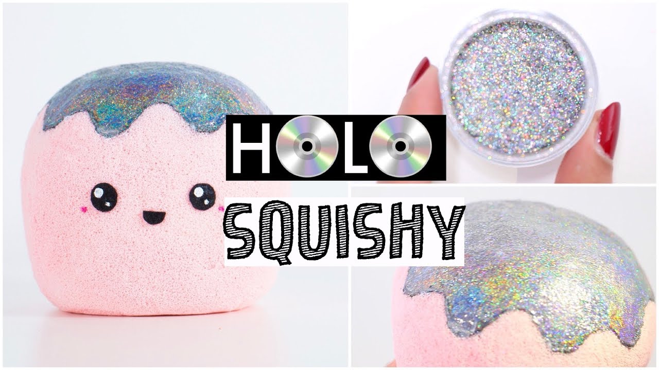 DIY HOLO SQUISHY! Viral Handmade Squishy From Scratch! - YouTube