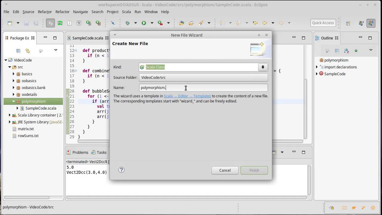 Inclusion Polymorphism Inheritance And Subtyping Using Scala Youtube 5026