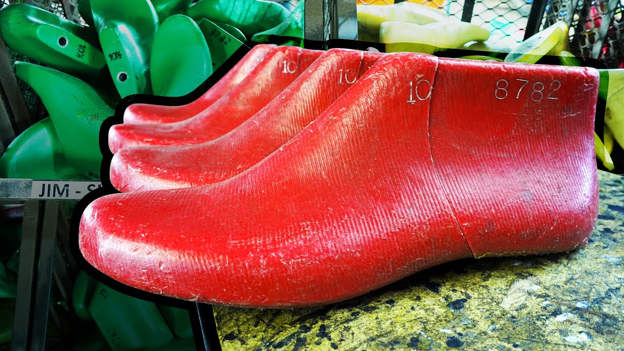 How Boots/Shoes Get Their Shape?! (Lasting) + Jim Green Lasts - YouTube